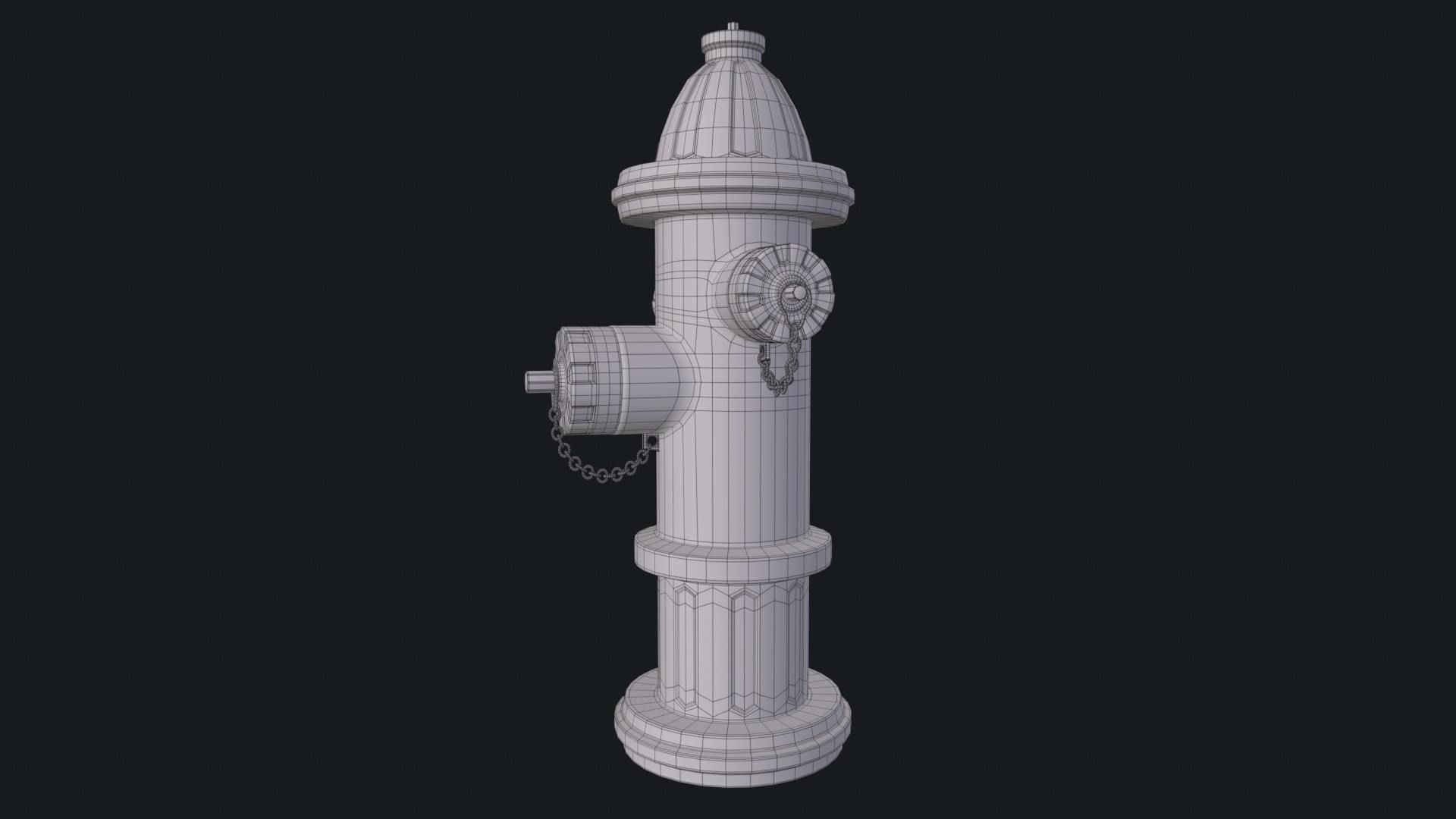 3D model Hydrant VR / AR / low-poly | CGTrader