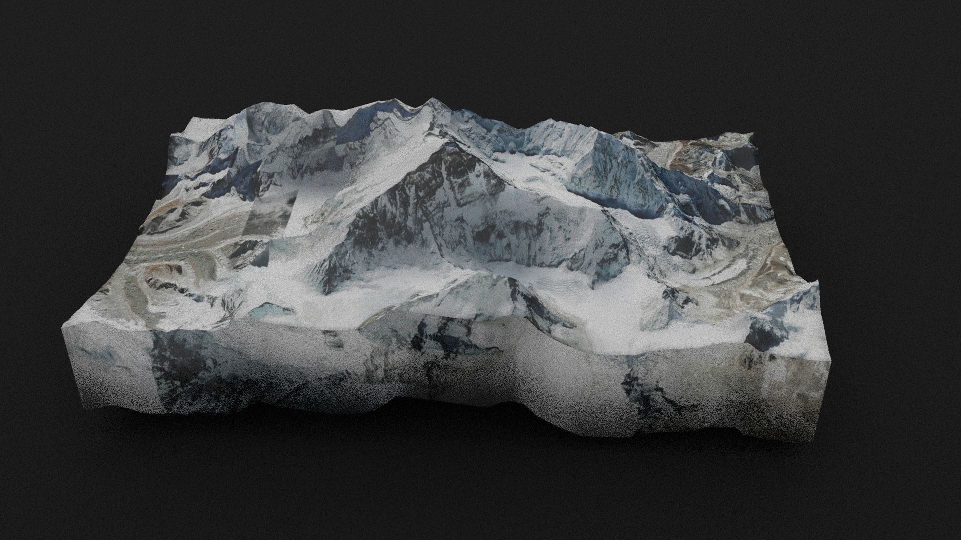 3D model Everest VR / AR / low-poly | CGTrader