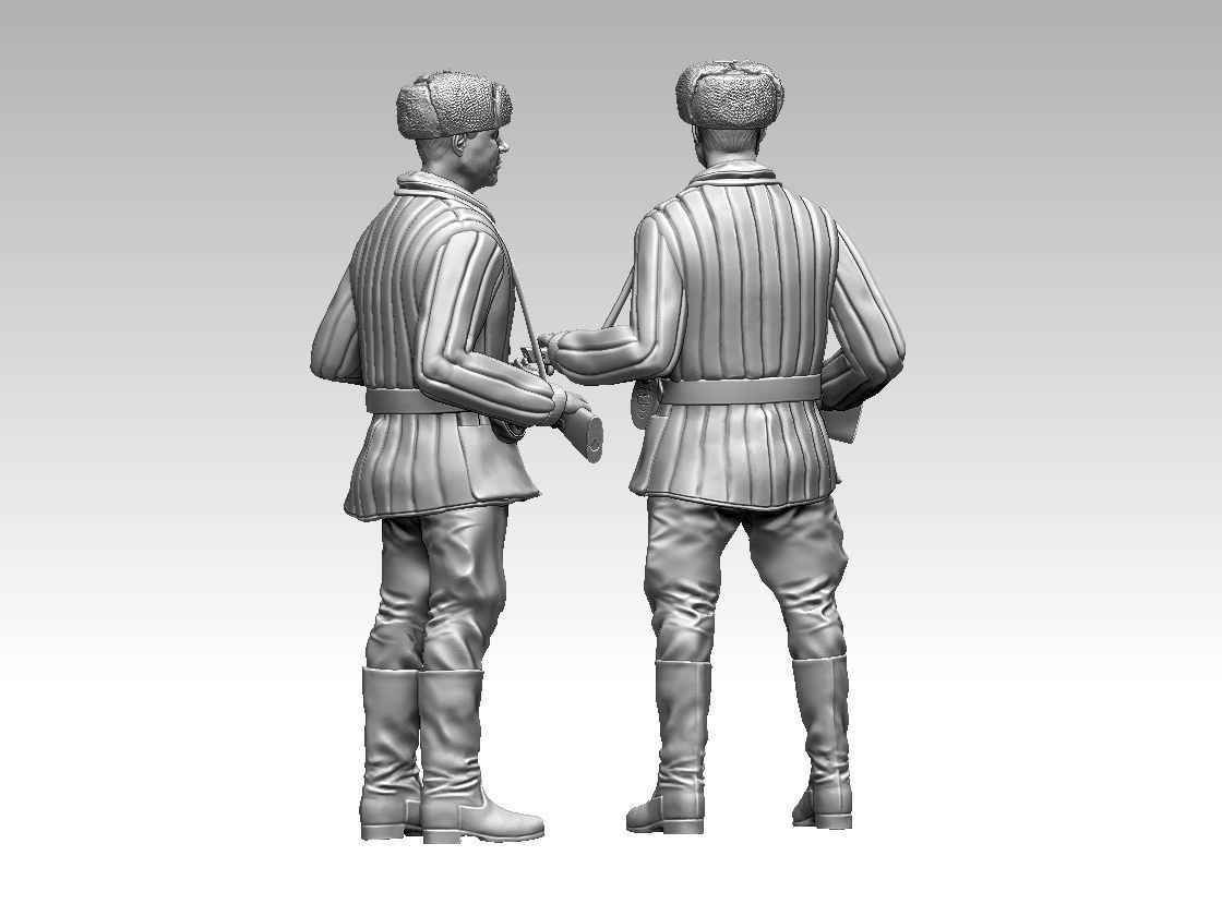 RUSSIAN SOLDIER 3D model 3D printable | CGTrader