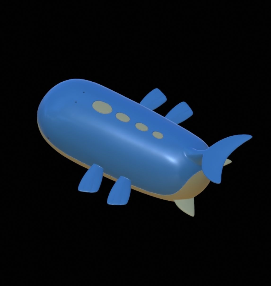 WAILMER WAILORD POKEMON 3D model 3D printable | CGTrader