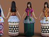 Manipur Indian Traditional Dress 3D model | CGTrader