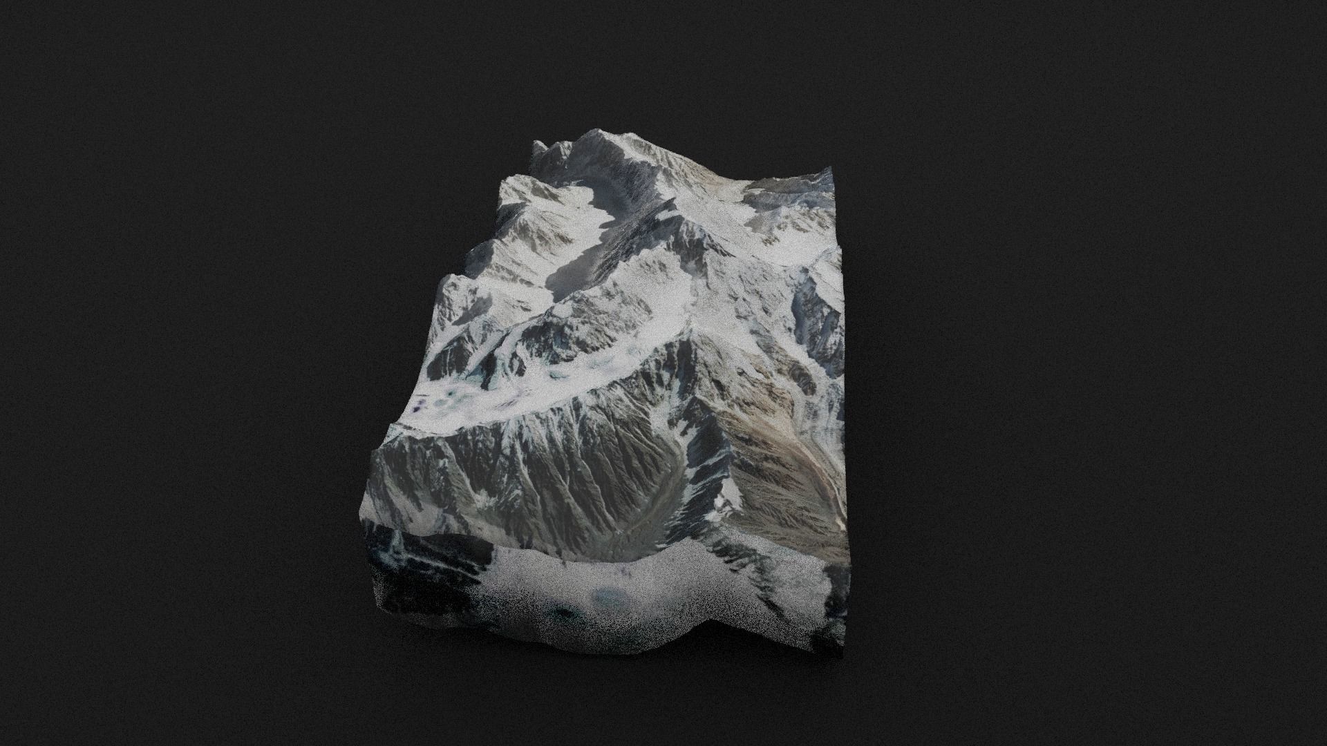 3D model Tirich Mir VR / AR / low-poly | CGTrader