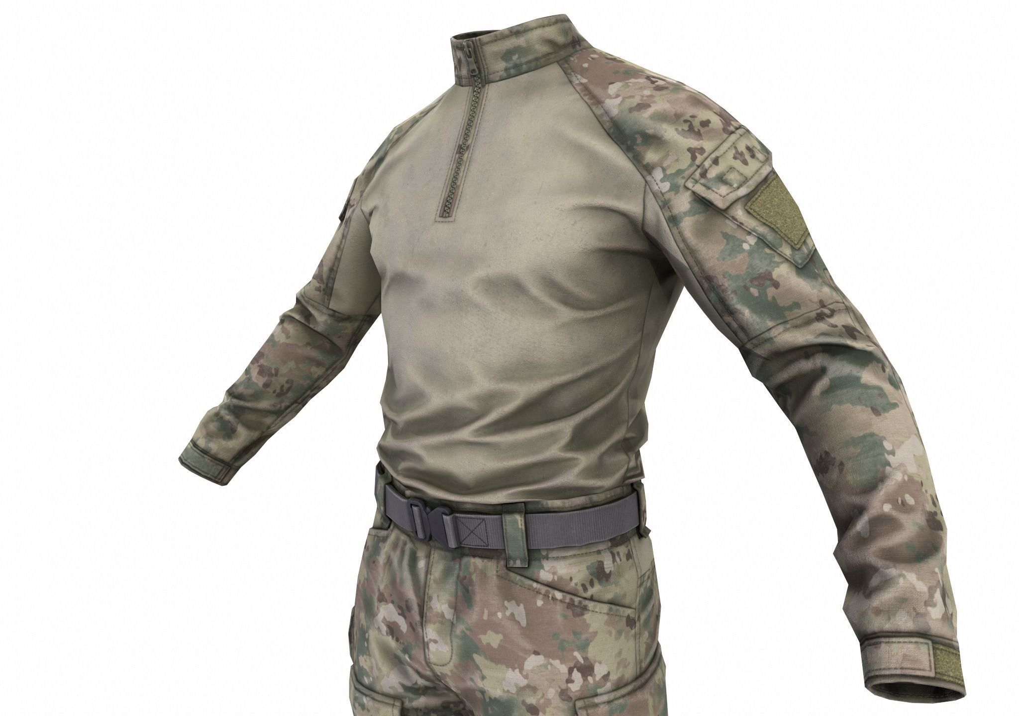 3D model MILITARY Game Ready Crye G3 Uniform VR / AR / low-poly | CGTrader