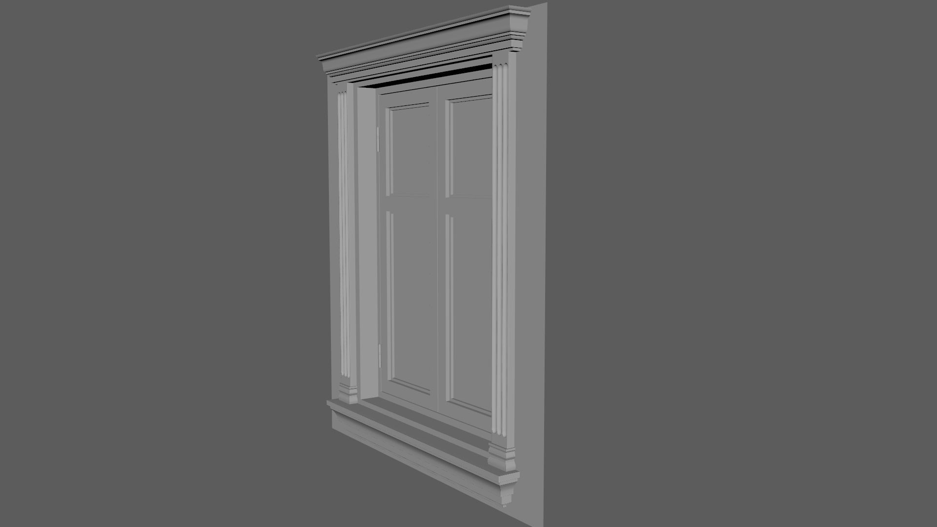 Window Styles Exterior Architecture Facade Design Residential free VR ...