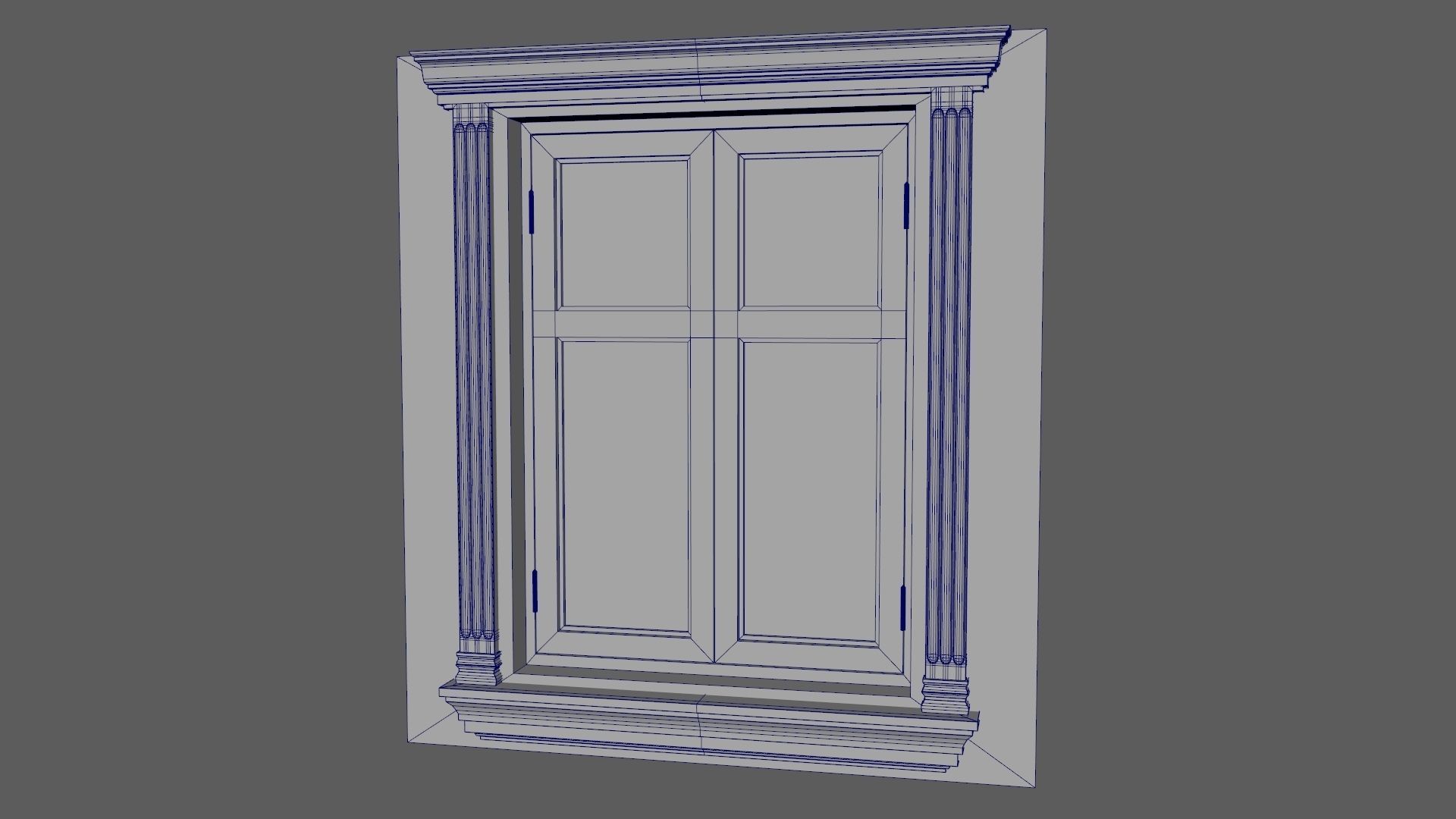 Window Styles Exterior Architecture Facade Design Residential free VR ...