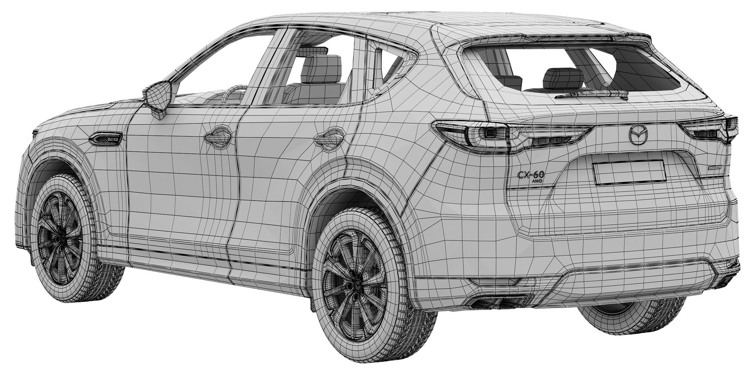 Mazda CX-60 3D model | CGTrader