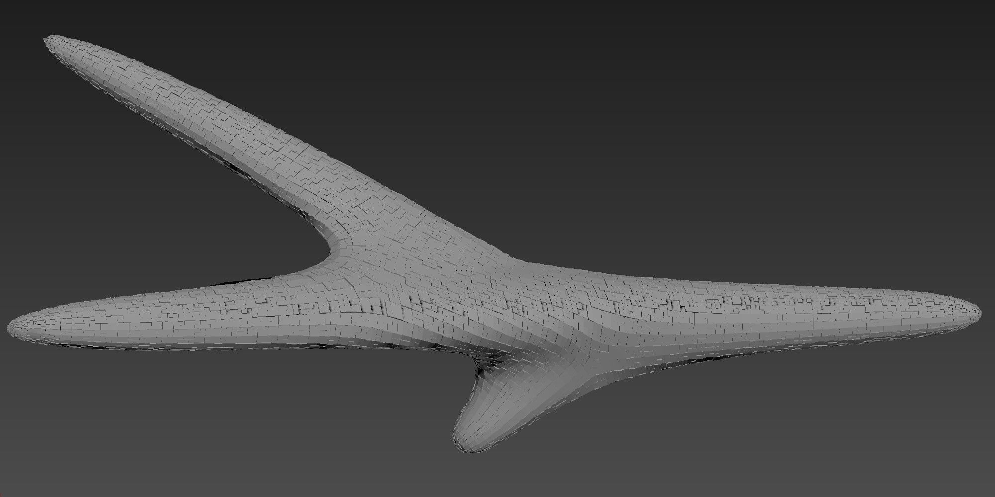 Abstract Greeble Spaceship 1 3D model | CGTrader