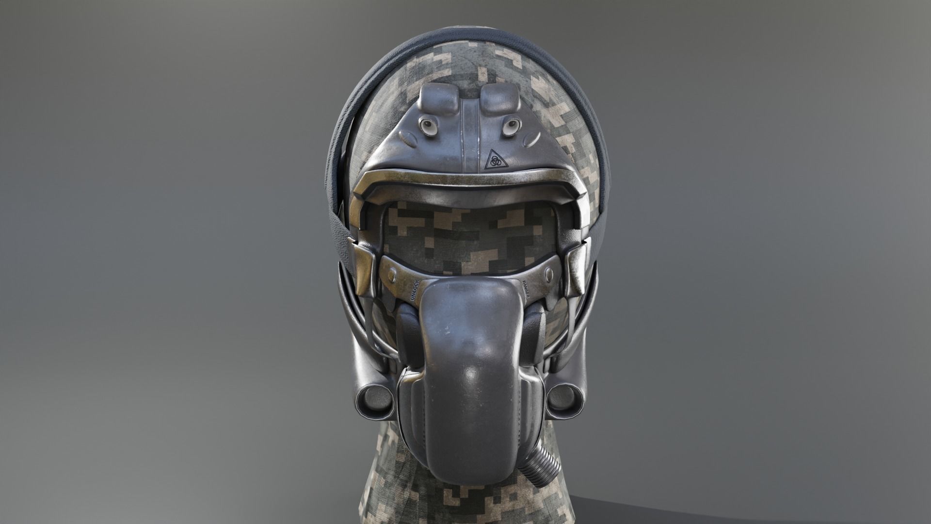 Pilot Mask Sci Fi 3D model | CGTrader