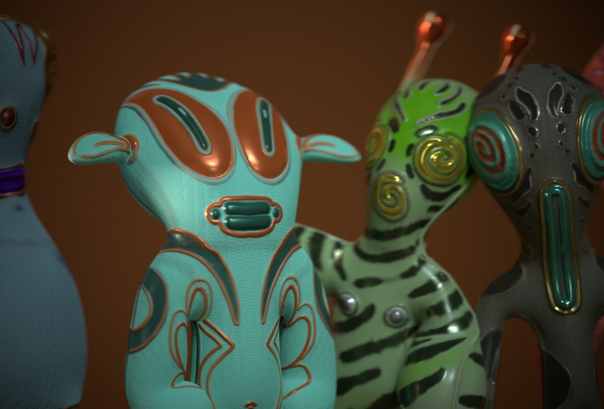 3D model Horror Toys Bundle Pack VR / AR / low-poly | CGTrader