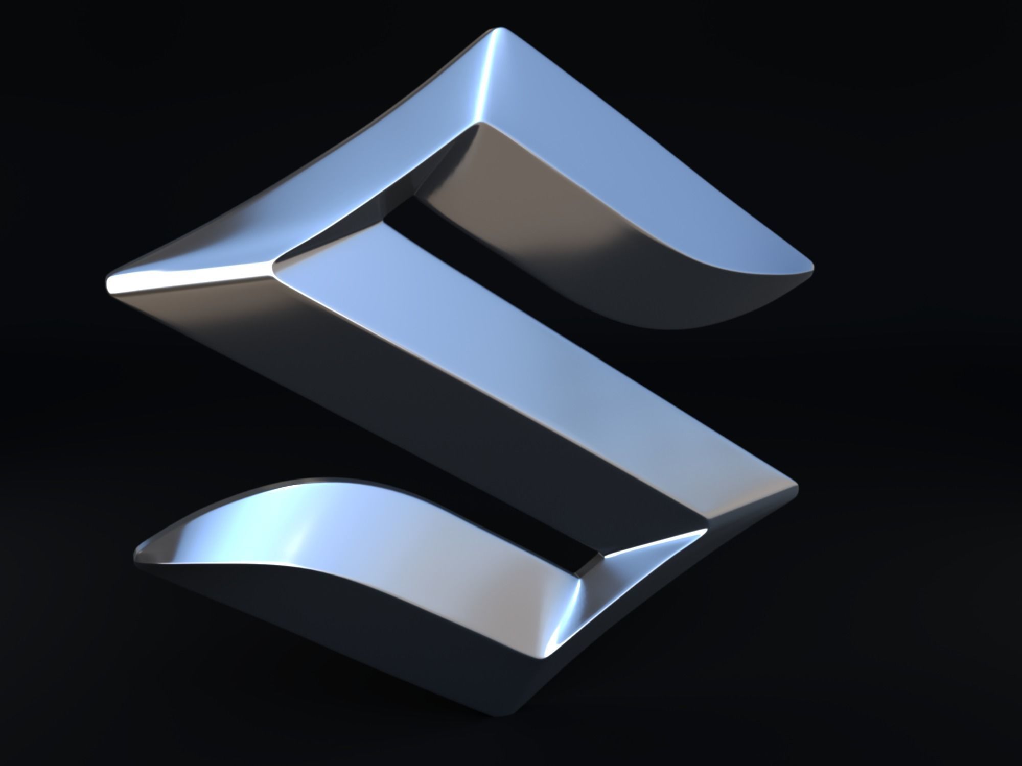 Suzuki Logo 3D model | CGTrader