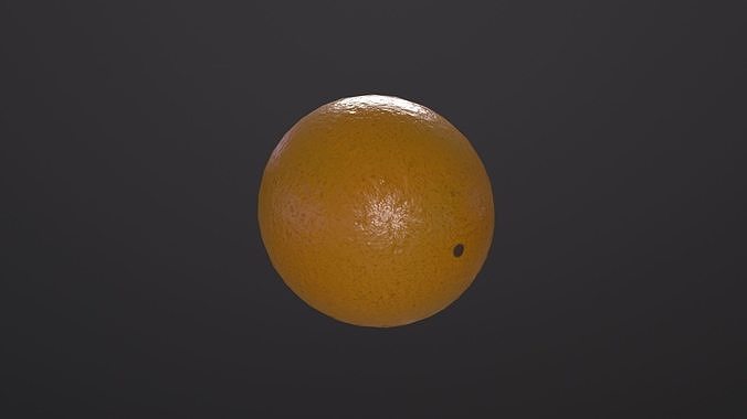 3D model Orange 3D Model VR / AR / low-poly | CGTrader