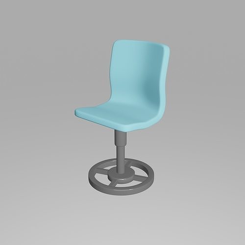 3D model Low Poly Chair 001 VR / AR / low-poly | CGTrader