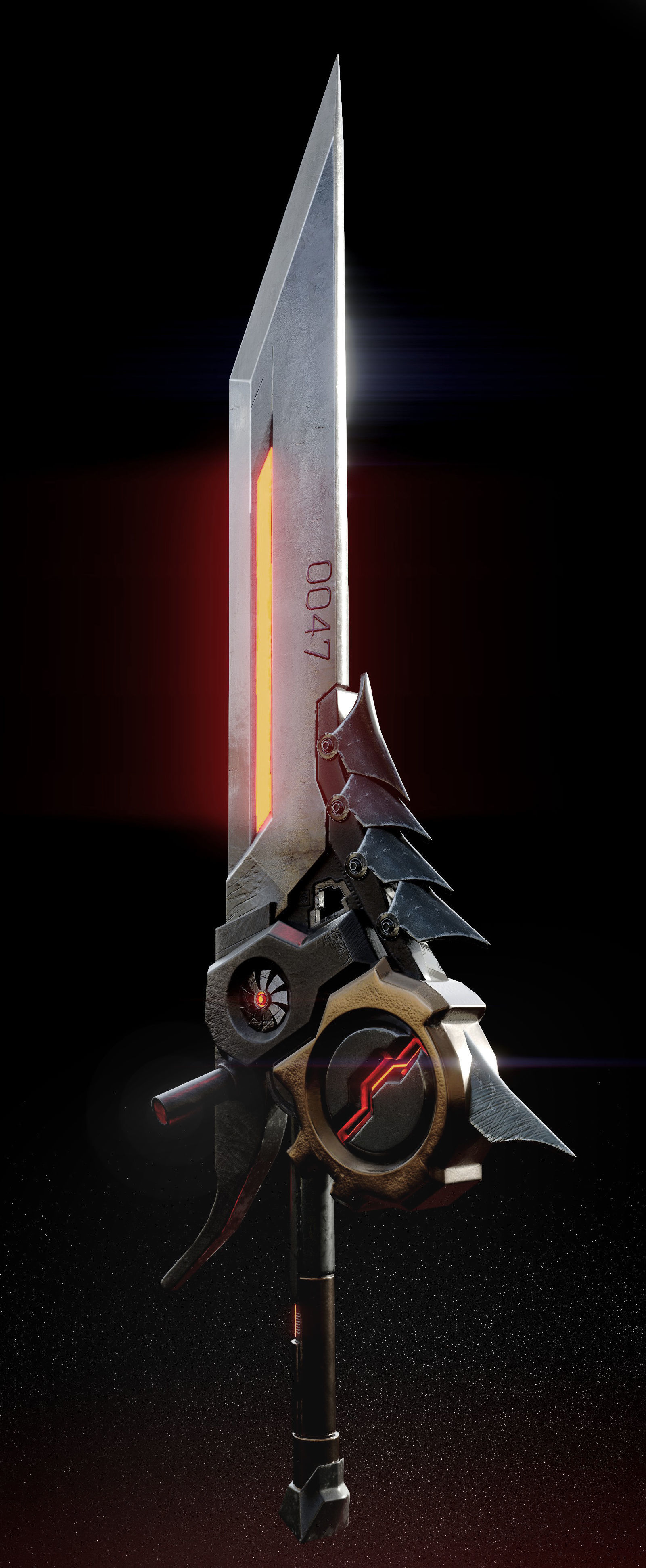 3D model Mech Sword VR / AR / low-poly | CGTrader