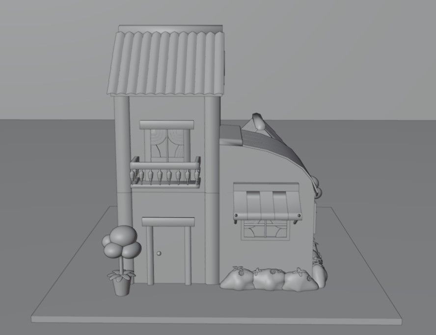 House Cottage Style 3D model | CGTrader
