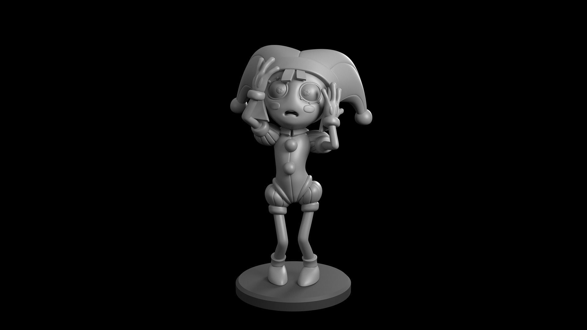 Pomni from The Amazing Digital Circus 3D model 3D printable | CGTrader