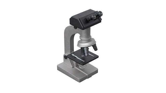 Microscope 3D model | CGTrader