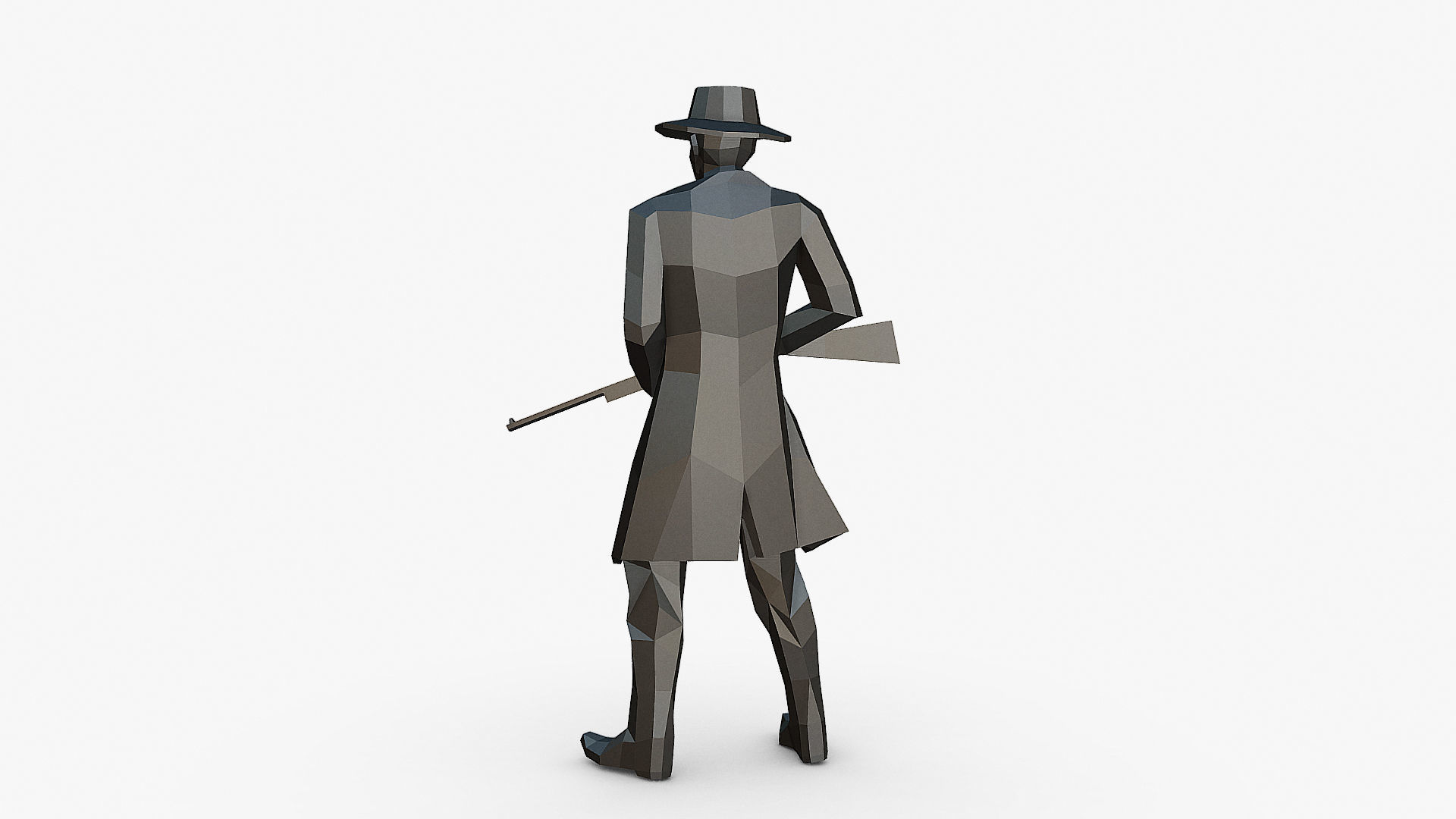 cowboy 3D model 3D printable | CGTrader