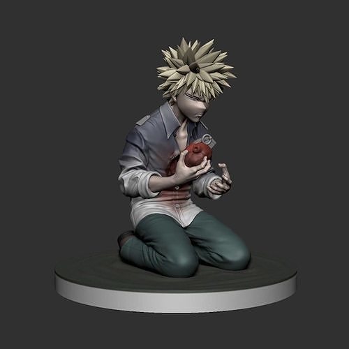 Boku No Hero Academia FanArt 3D model 3D printable | CGTrader