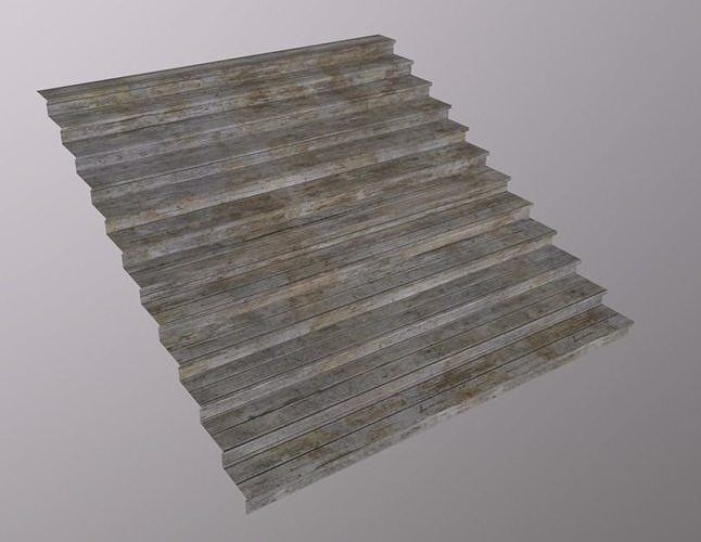 3D model Stairs Court VR / AR / low-poly | CGTrader