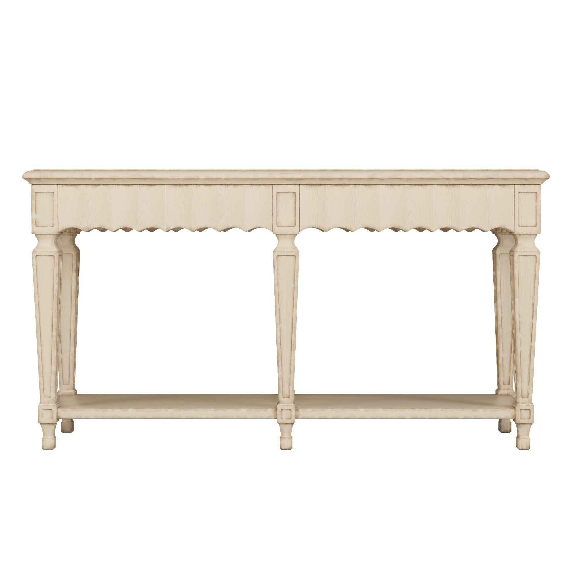 Oka Ruffelen Console Table 3D model | CGTrader