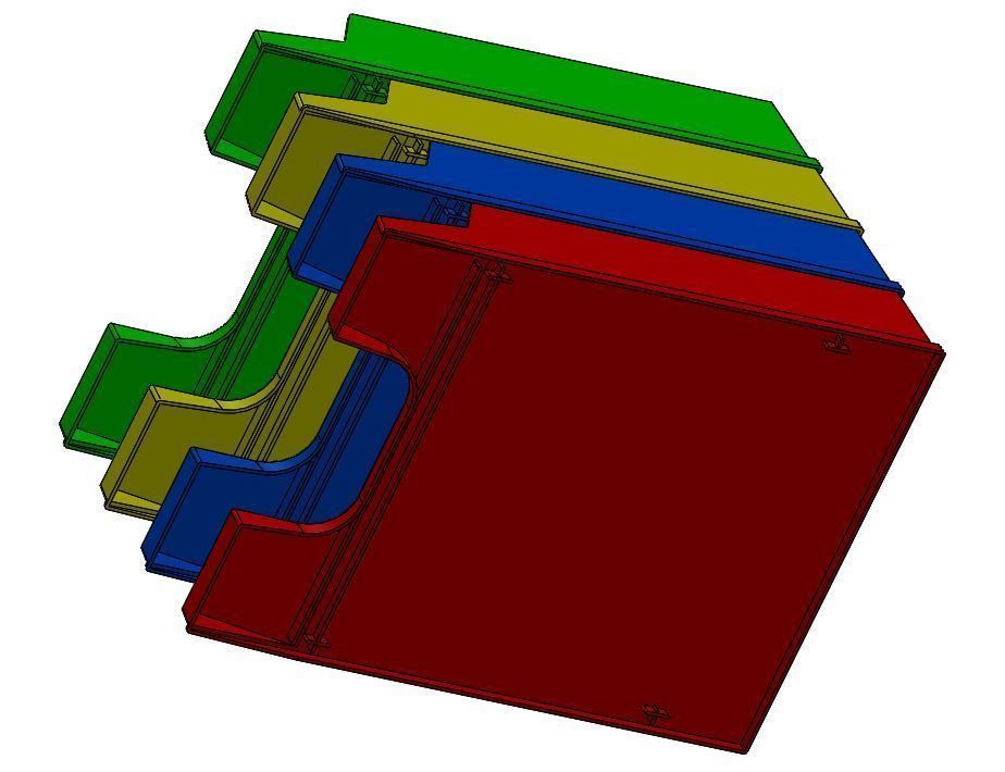 Stackable organizer 3D model | CGTrader