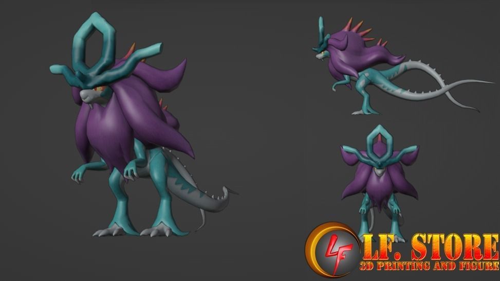 Pokemon Walking Wave 3D model | CGTrader