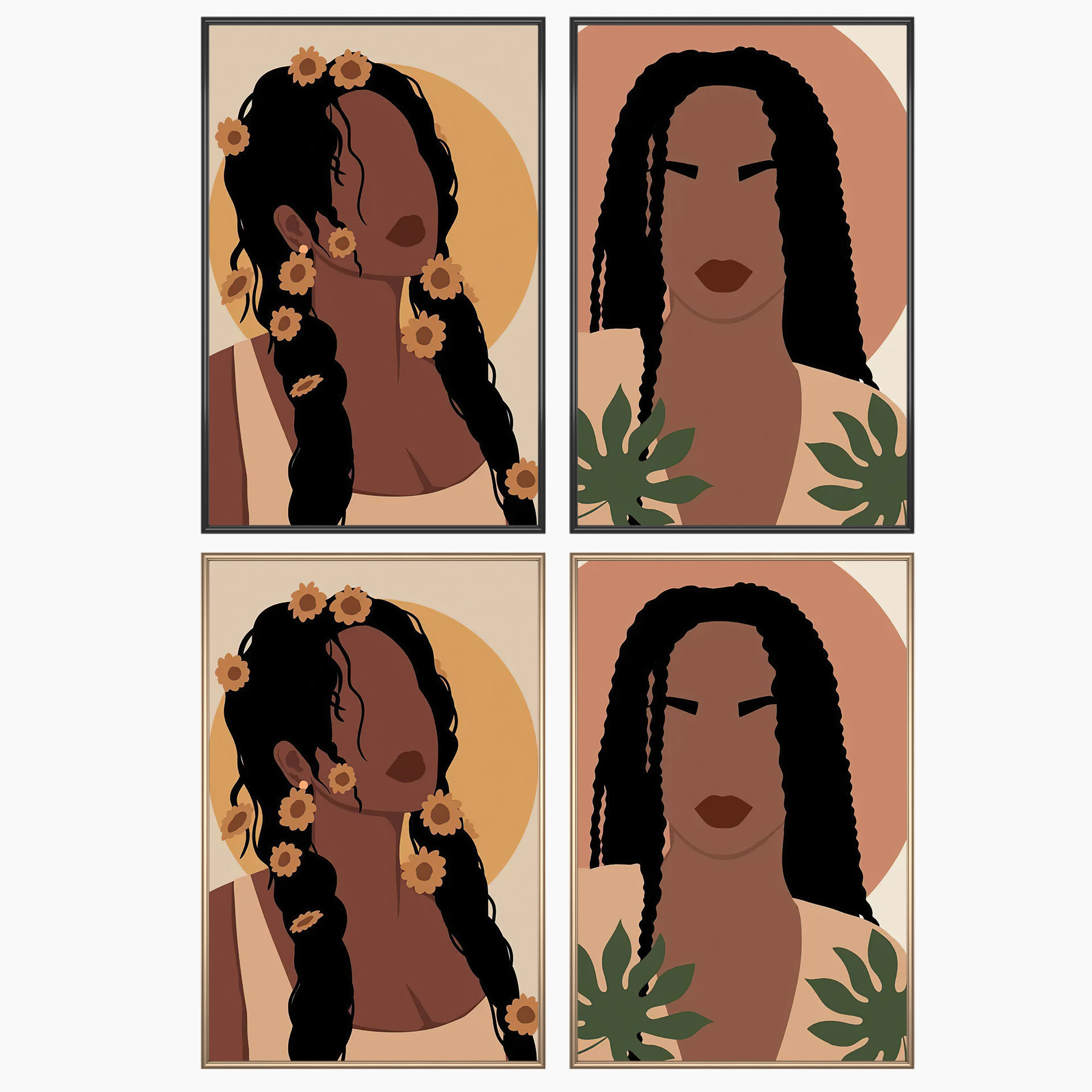 Wall Art Set 4097 3D model | CGTrader