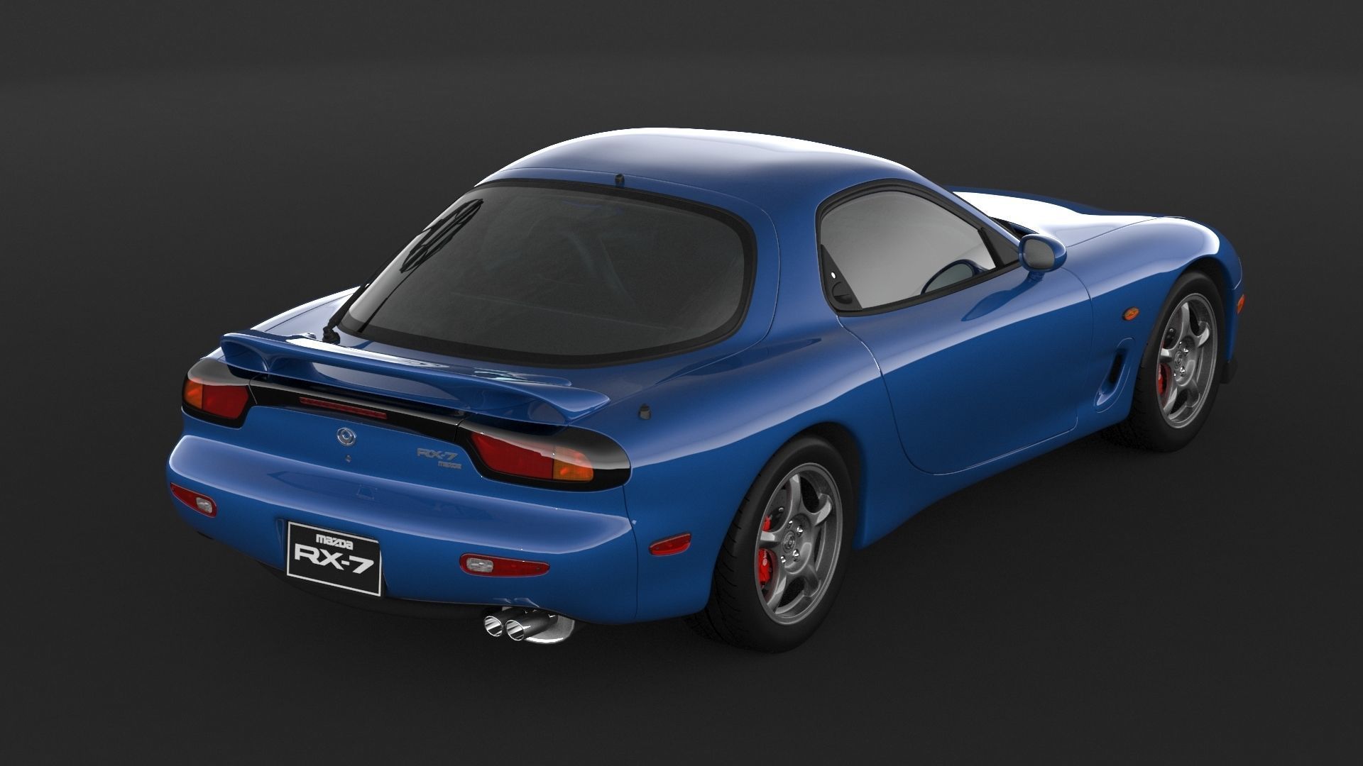 Mazda RX-7 3D model | CGTrader