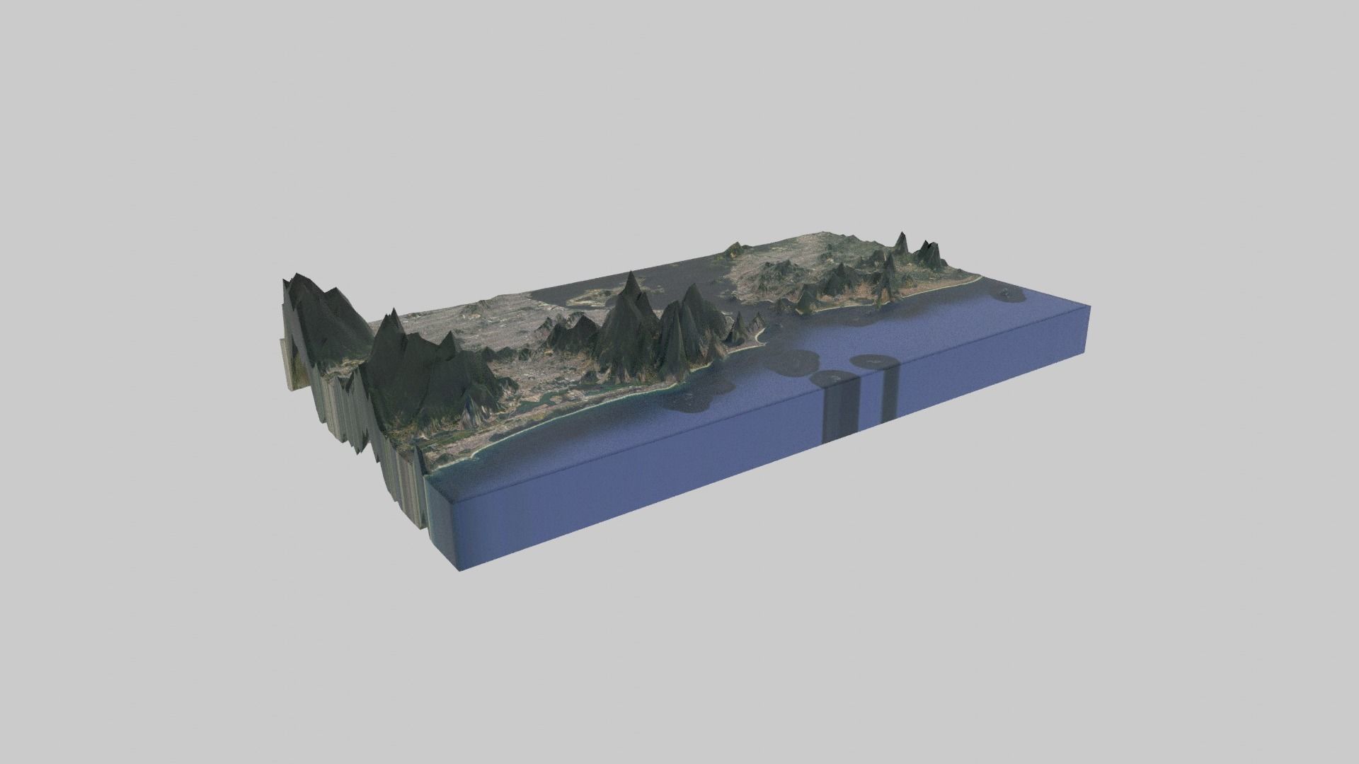 3D model Rio de Janeiro City VR / AR / low-poly | CGTrader