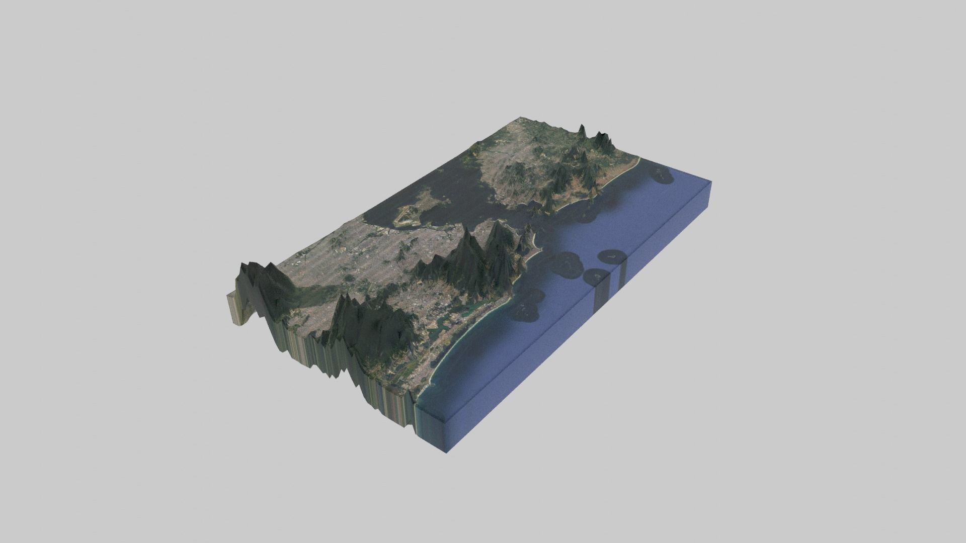 3D model Rio de Janeiro City VR / AR / low-poly | CGTrader