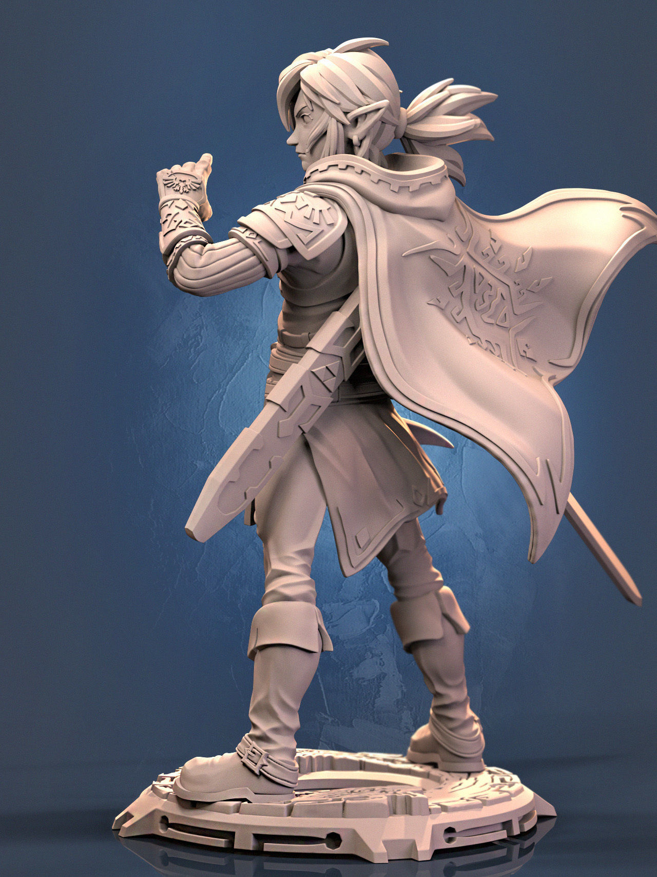 Link Fan Art 3D model 3D printable | CGTrader