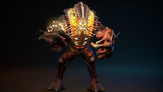 3D model Mutant Monster 4 VR / AR / low-poly | CGTrader