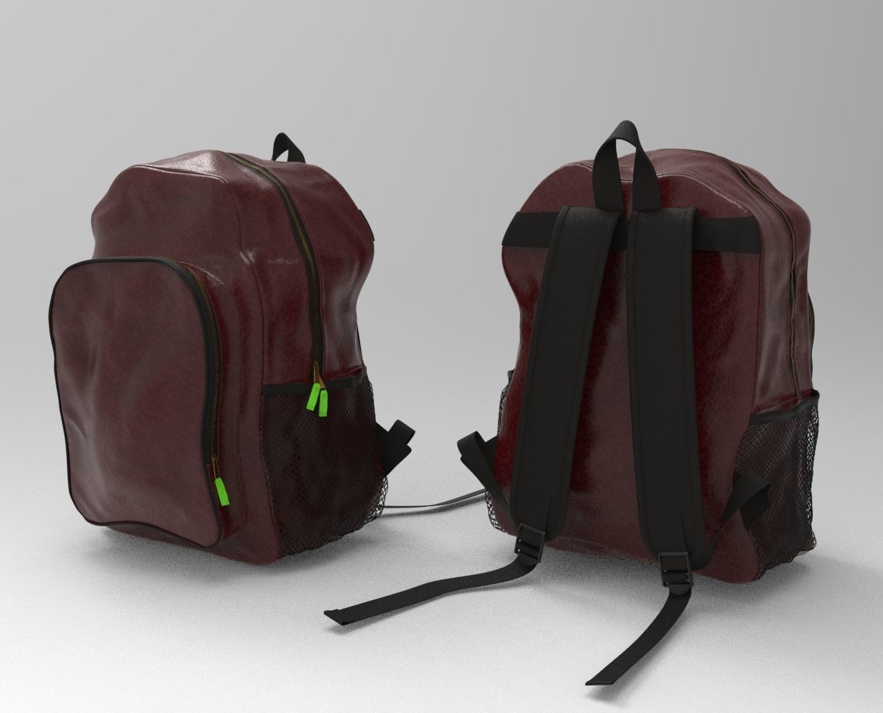 3D model Backpack VR / AR / low-poly | CGTrader