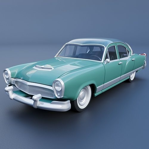 Kaiser Manhattan 1954 3D model 3D printable | CGTrader