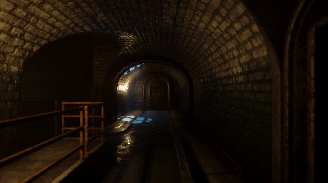 3D model Modular Sewer Environment VR / AR / low-poly | CGTrader