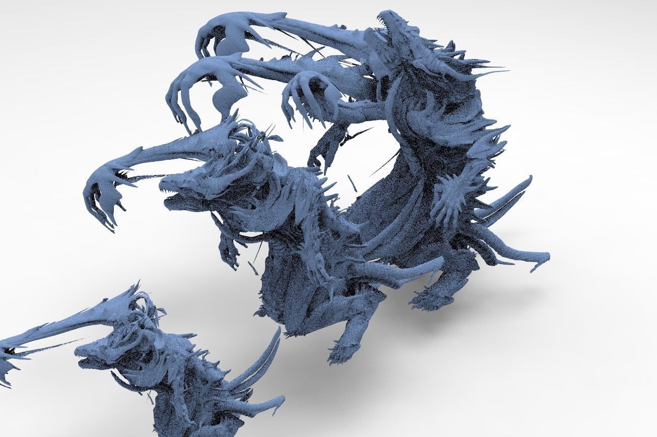 Dantes Demon Claws 1 3D model | CGTrader