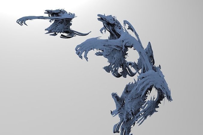 Demon Hand Sculpture ghosts 1 3D model | CGTrader