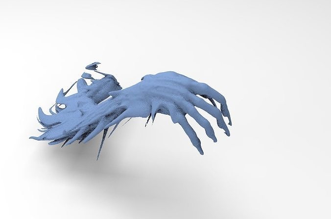 Demon Hand claw 3D model | CGTrader