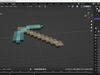 pickaxe minecraft free VR / AR / low-poly 3D model | CGTrader