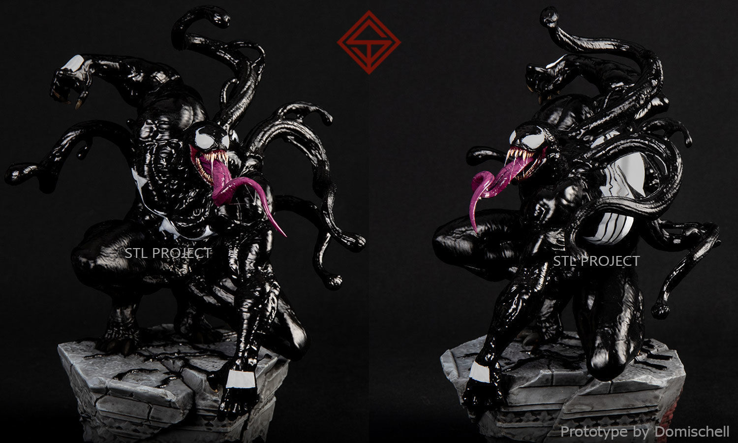 Venom 3D model 3D printable | CGTrader