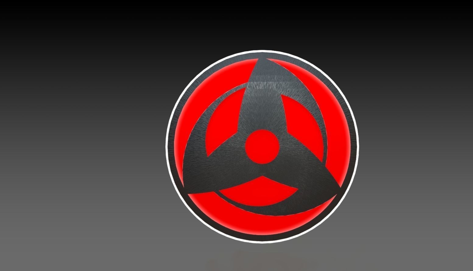Mangekyo Sharingan 3D model 3D printable | CGTrader
