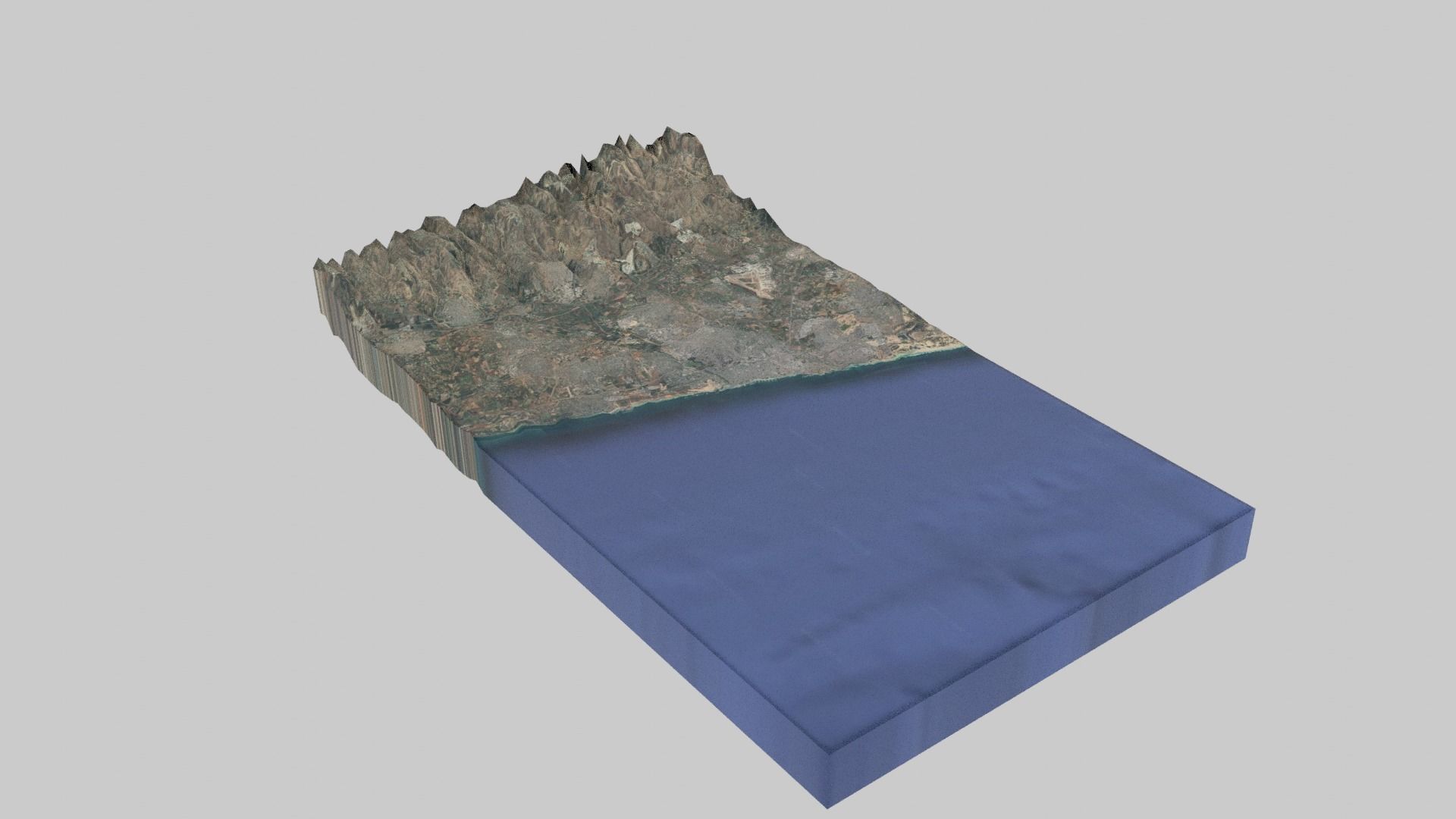 3D model Tel Aviv City VR / AR / low-poly | CGTrader