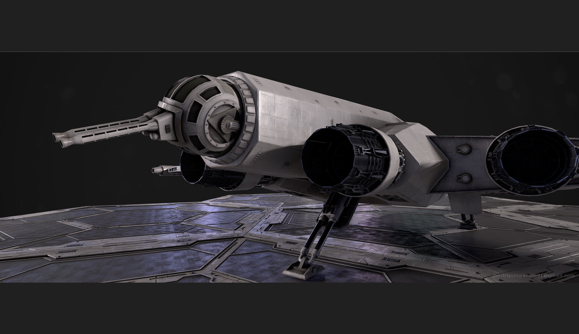 3D model Rebel special forces star ship VR / AR / low-poly | CGTrader