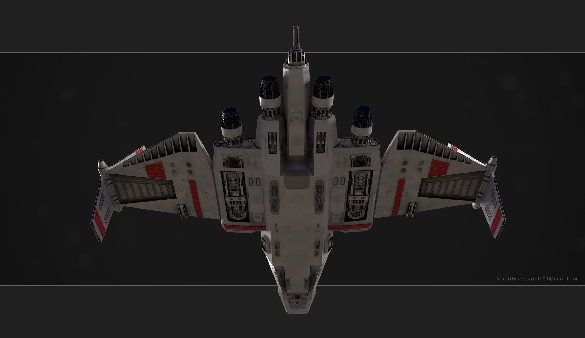 3D model Rebel special forces star ship VR / AR / low-poly | CGTrader