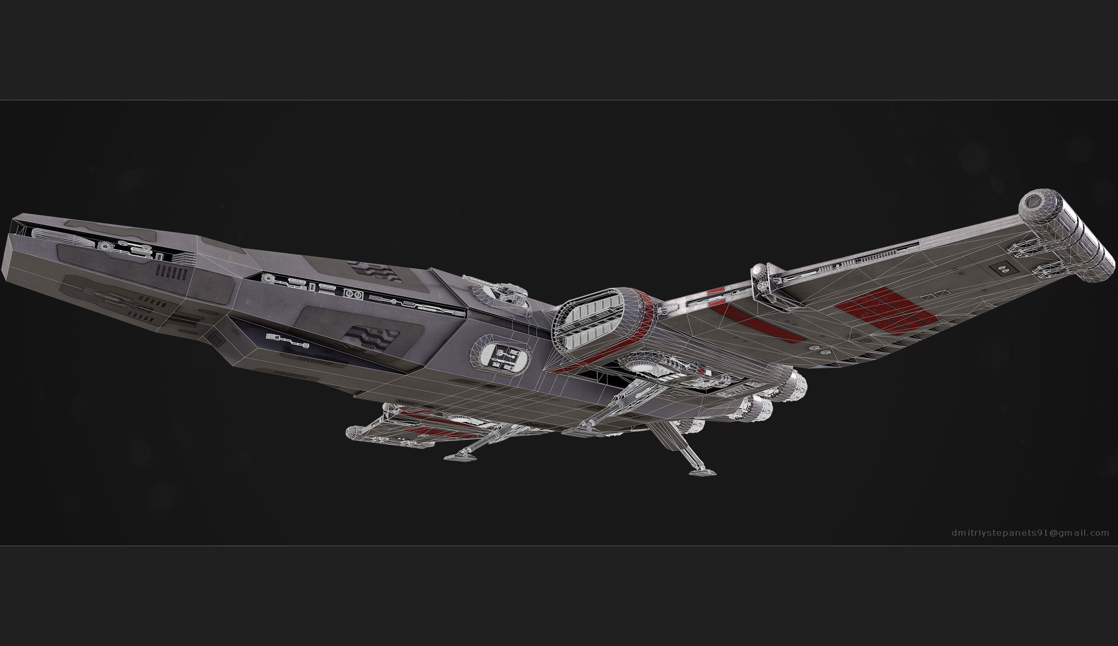 3D model Rebel special forces star ship VR / AR / low-poly | CGTrader