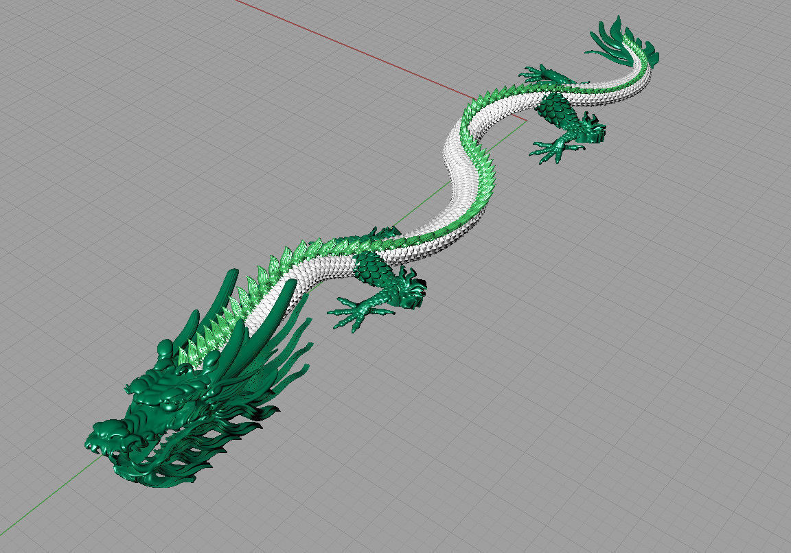 DRAGON 3D model 3D printable | CGTrader
