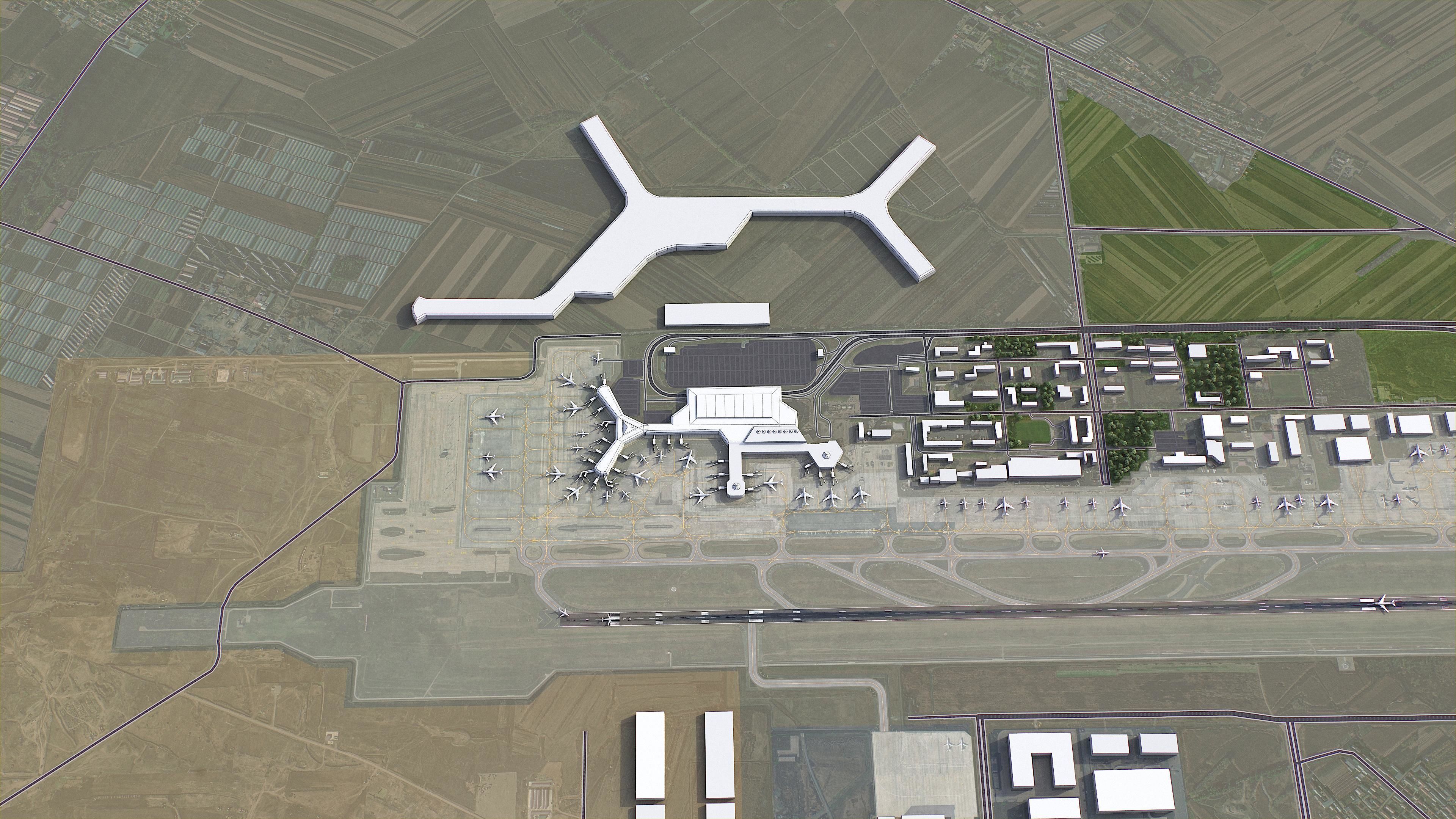 3D model Harbin Airport VR / AR / low-poly | CGTrader