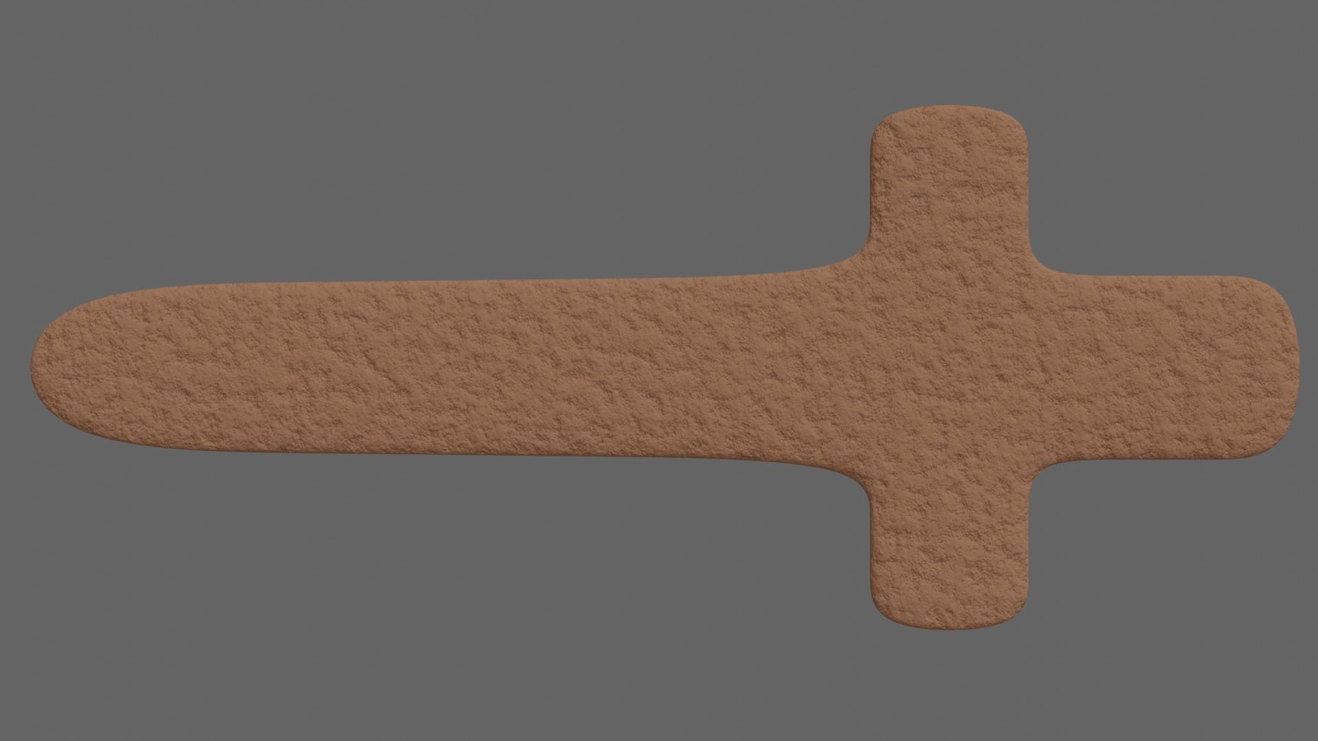 Gingerbread Sword Prop 3D model | CGTrader