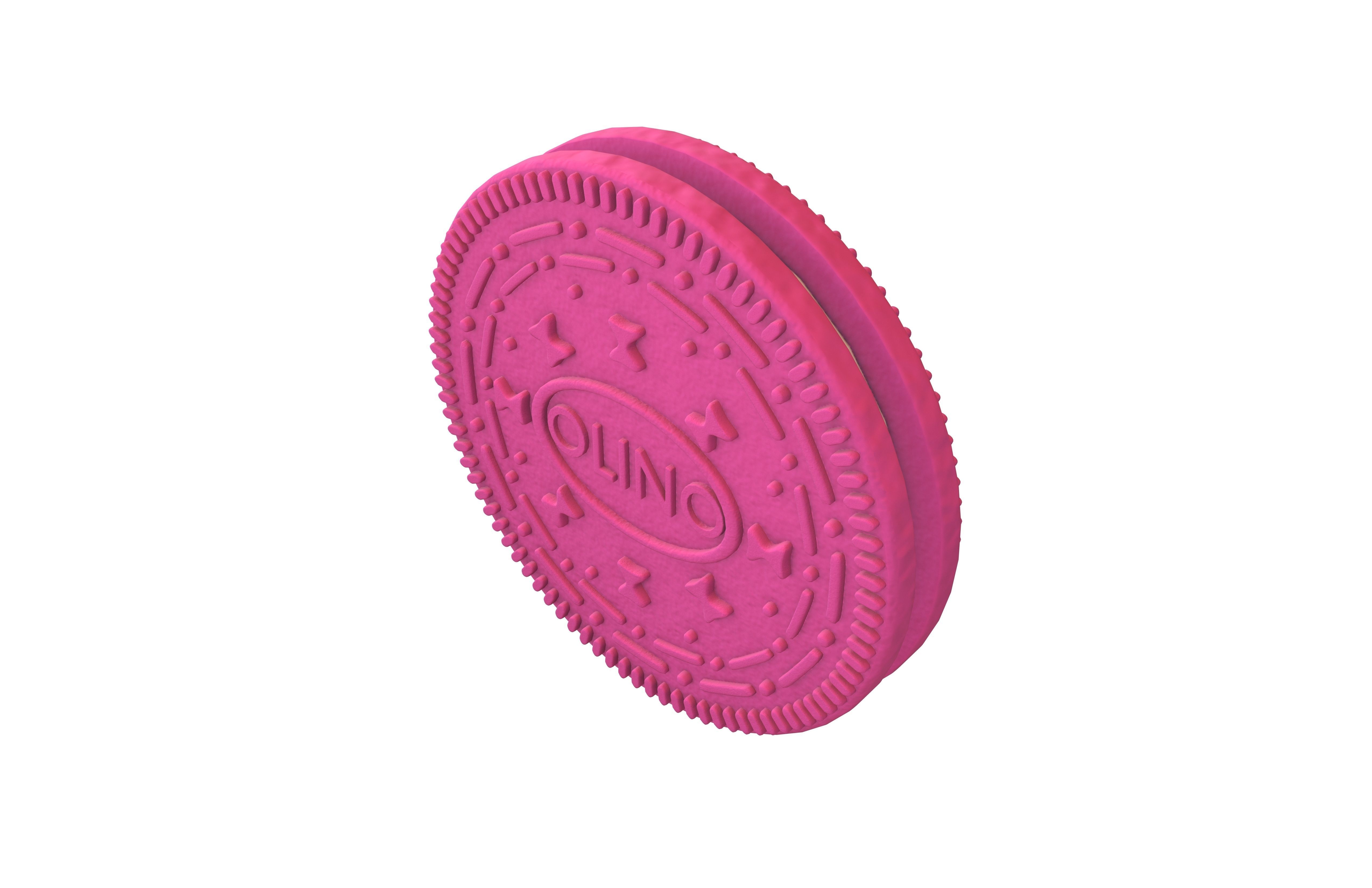 3d Model Cookie V2 005 Vr Ar Low Poly Cgtrader