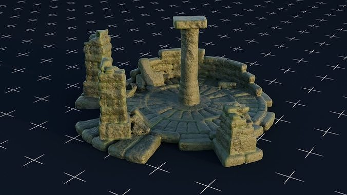 Ancient Ruins 3D model | CGTrader